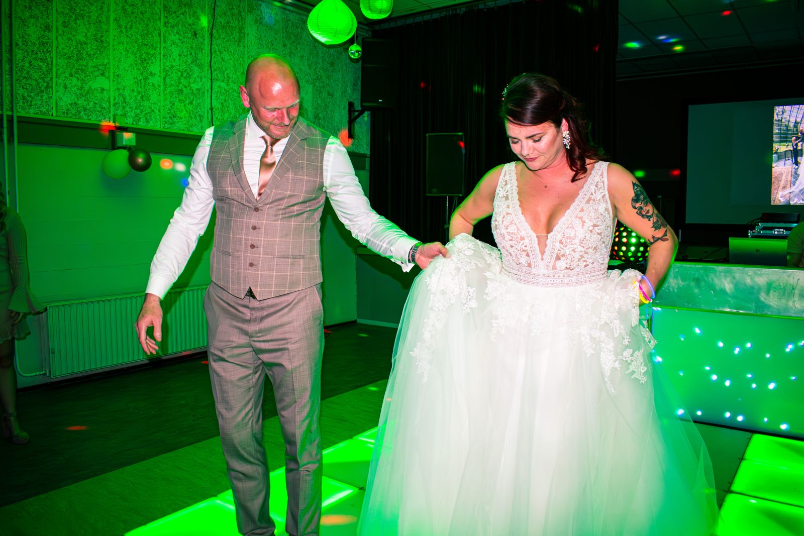 De bruiloft van Jack en Danique - DJ's 4 Party